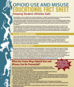 Opioid Use and Misuse Educational Fact Sheet - UOA - University ...