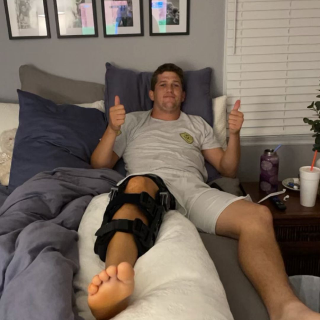 A Fully Torn Hamstring Is Just a Bump in the Road for This Mason - UOA ...